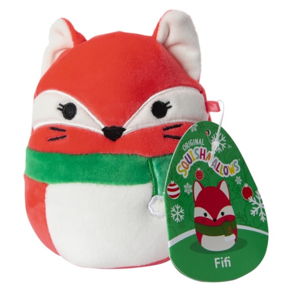 Squishmallows | Other | Last Nwt 45 Fifi The Fox Christmas Squishmallow ...